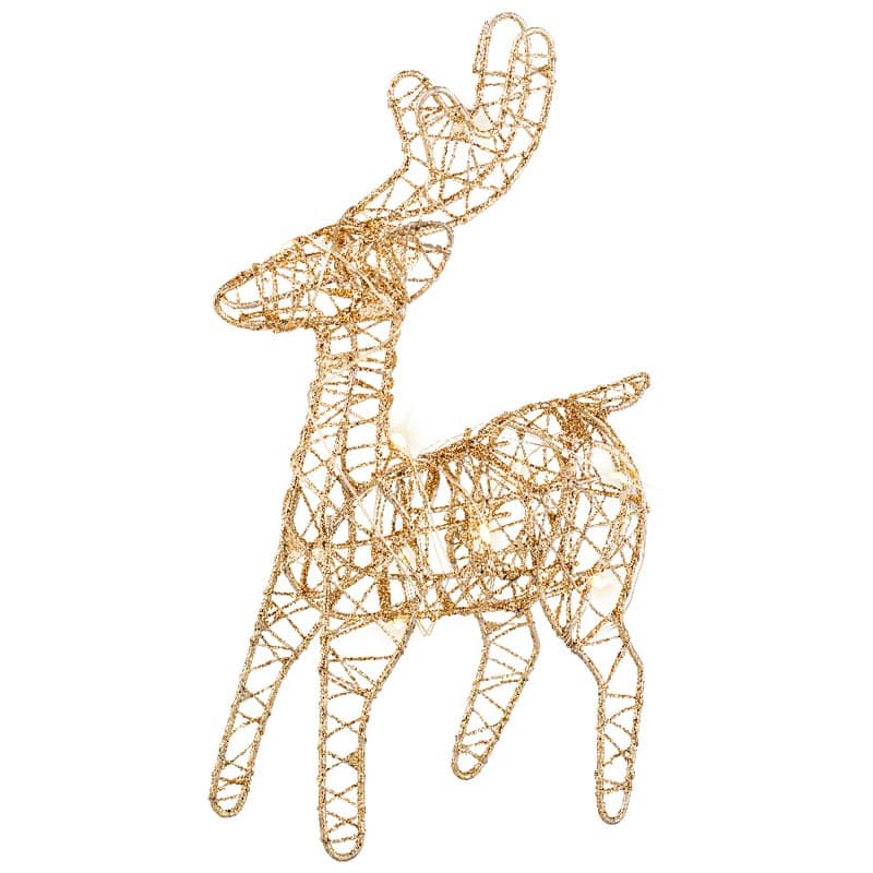 Lumineo Battery-Operated Micro LED Reindeer