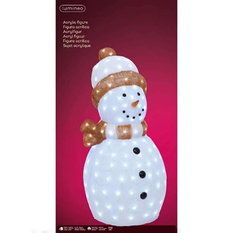 Lumineo LED Acrylic Snowman