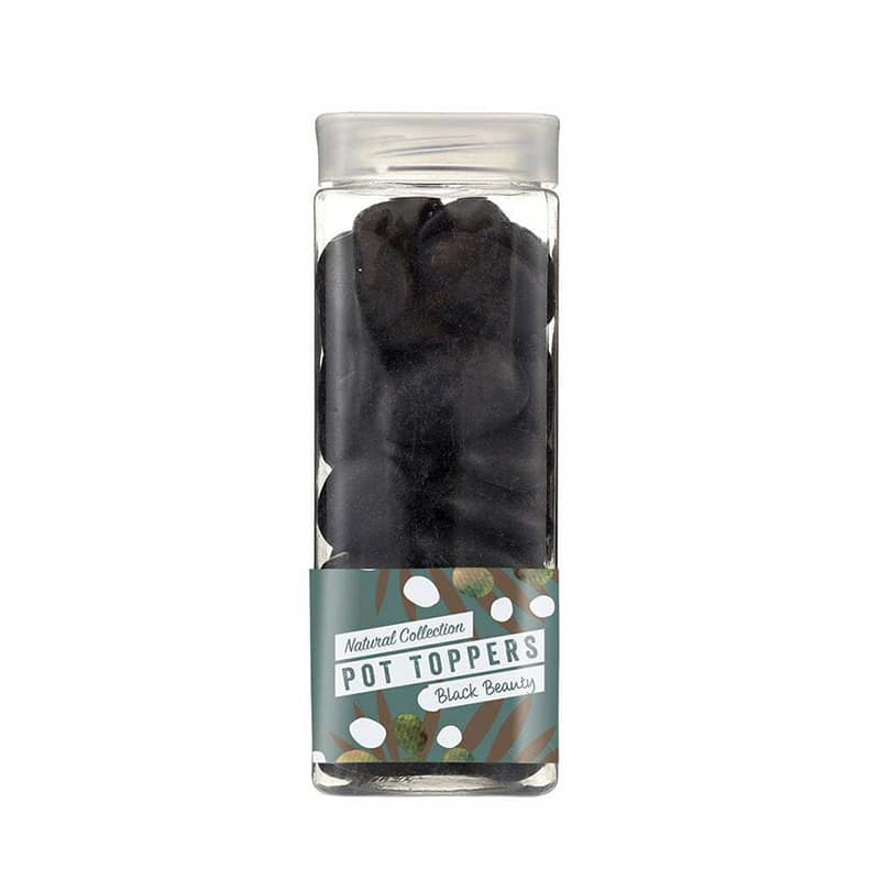 Kelkay Natural Collection Pot Toppers - Black Beauty