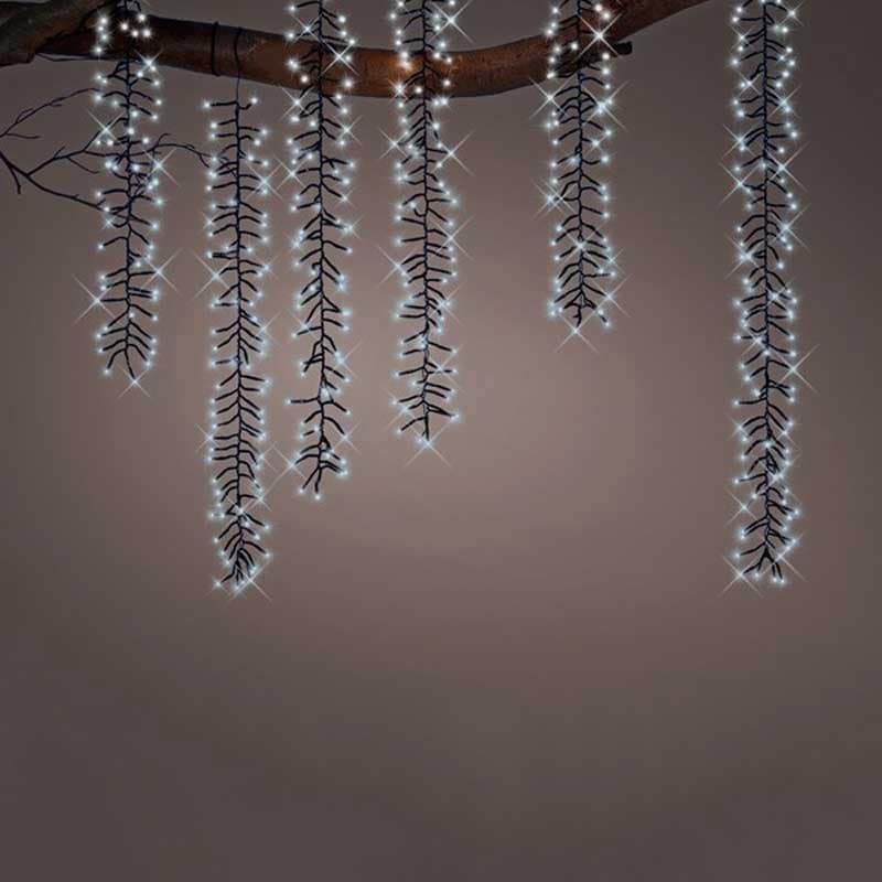 Lumineo LED Tree Cascade Lights With Snowing Effect