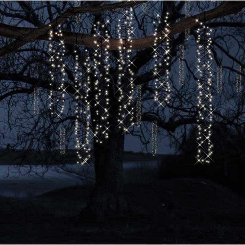 Lumineo LED Tree Cascade Lights With Snowing Effect